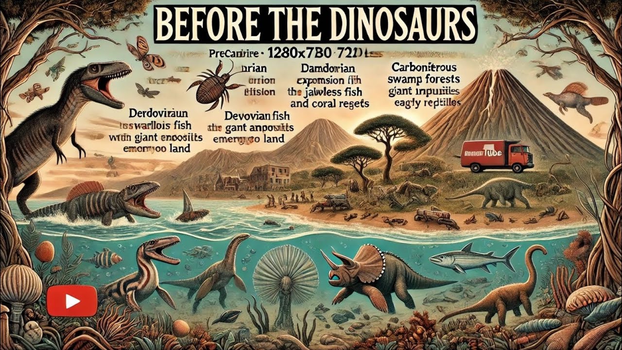 Life Before the Dinosaurs: #LifeBeforeDinosaurs #AncientEarth - YouTube