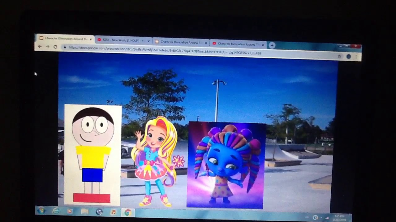 Character Elimination Around The World Episode 25: Having A Sunny ...