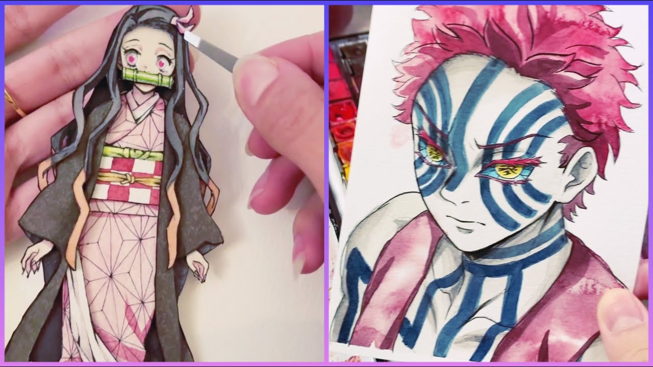 Creative DEMON SLAYER Artworks That Are At Another Level - YouTube