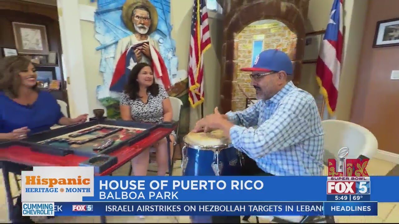 Hispanic Heritage Month: House of Puerto Rico at Balboa Park - YouTube