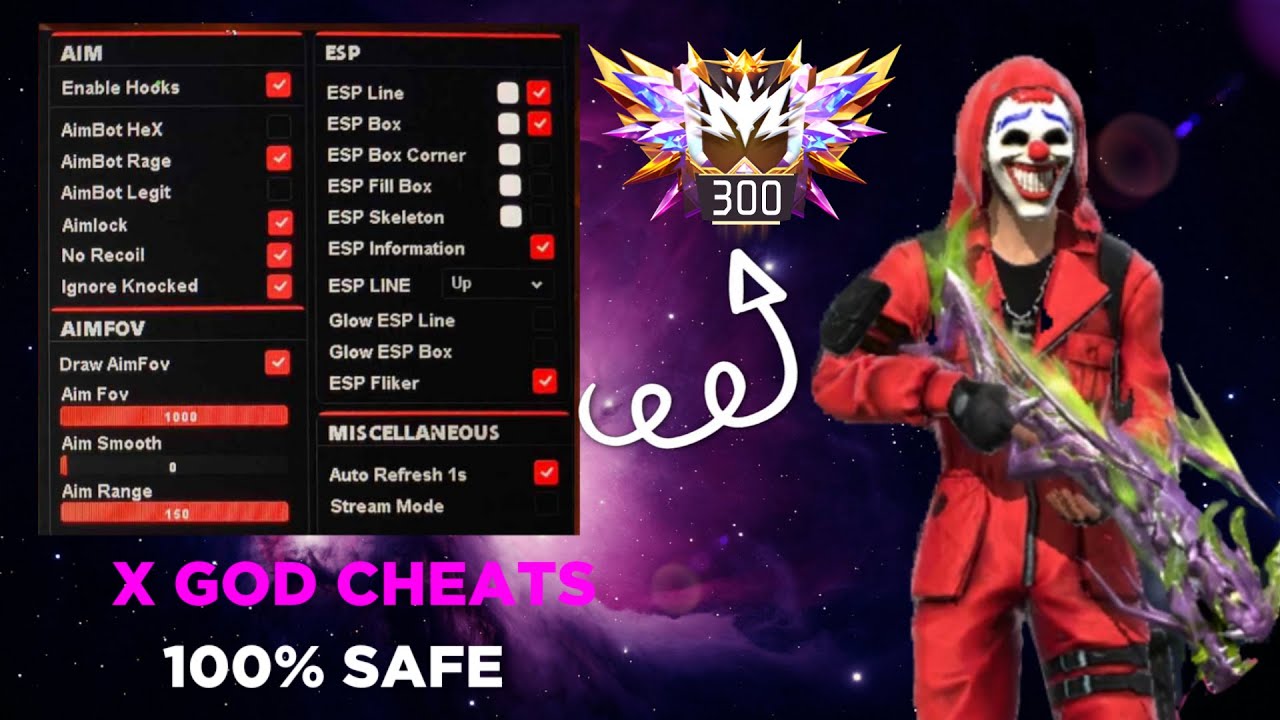 ANTIBAN FF PC Panel | FREE FIRE INJECTOR | OB48 FREE FIRE PANEL | FF PC ...