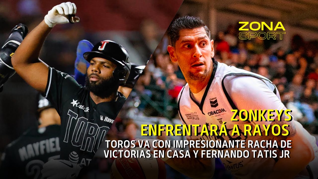 Zonkeys enfrentará a Rayos en Juego 3 de semifinales - Zona Sport - YouTube