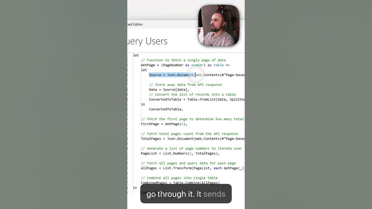 Extract Paginated API data in Power BI using Power Query and M language #powerbi #powerquery # ...