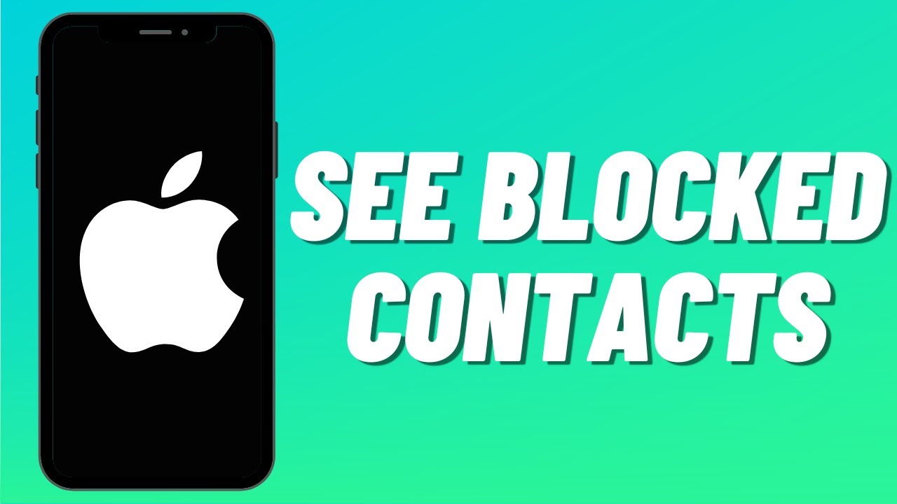 How To See Blocked Contacts On IPhone YouTube how-to-see-blocked-contacts-on-iphone-youtube