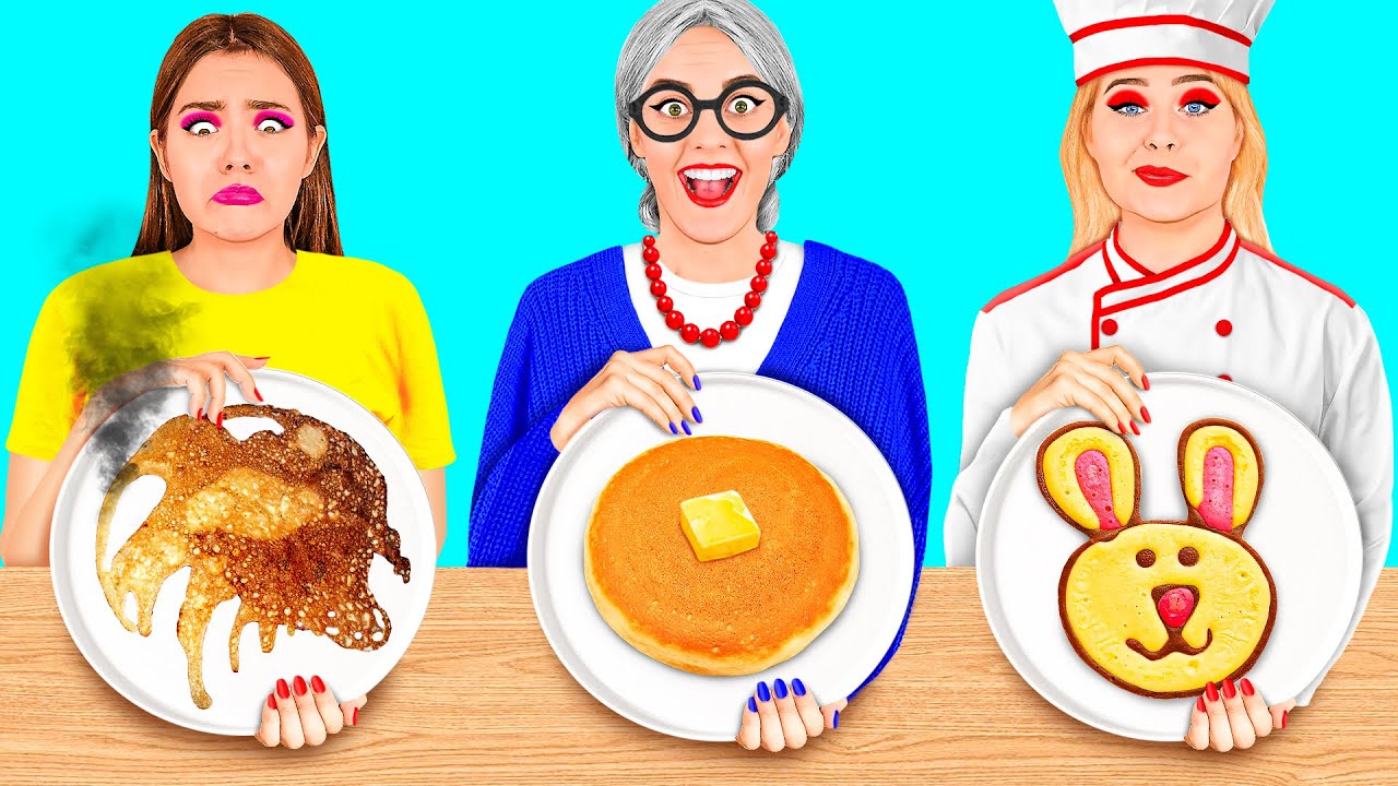 Кулинарный Челлендж: Я против Бабушки #3 | Секреты и гаджеты для кухни ...