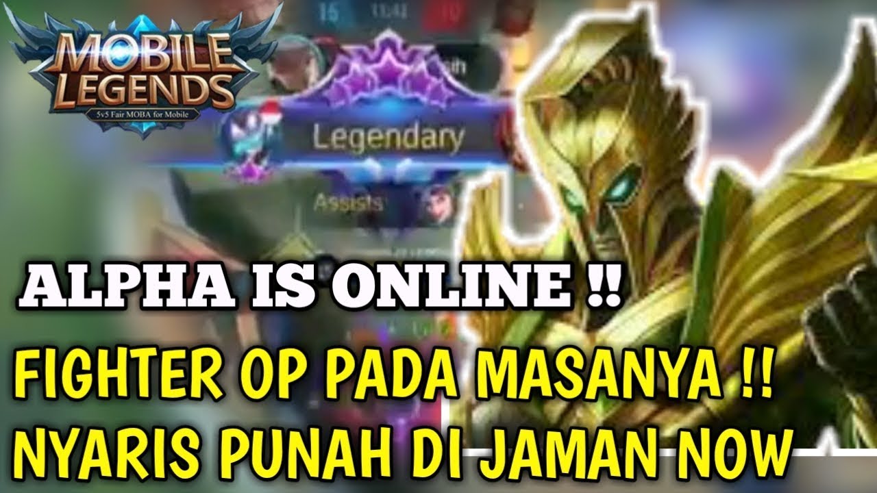 ALPHA IS ONLINE SEMUA MUSUH AUTO OFFLINE - YouTube