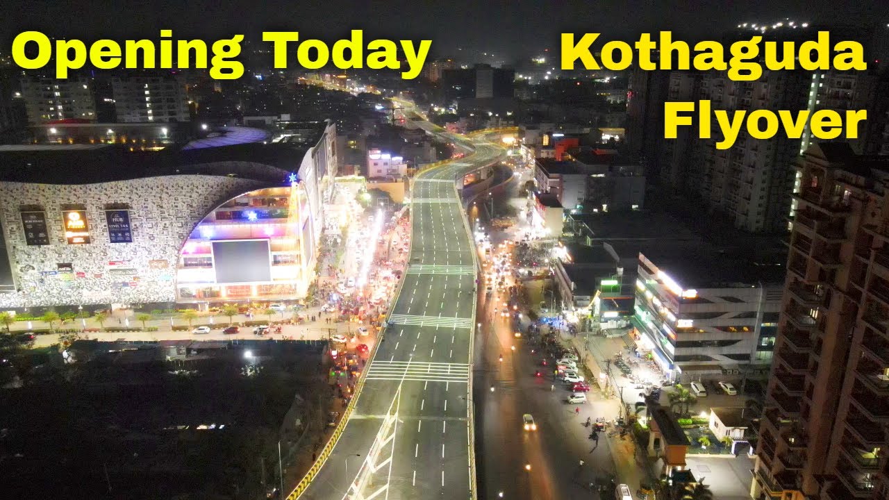 Kothaguda Flyover Is Ready | #hyderabad #infra | #developments | #SRDP ...