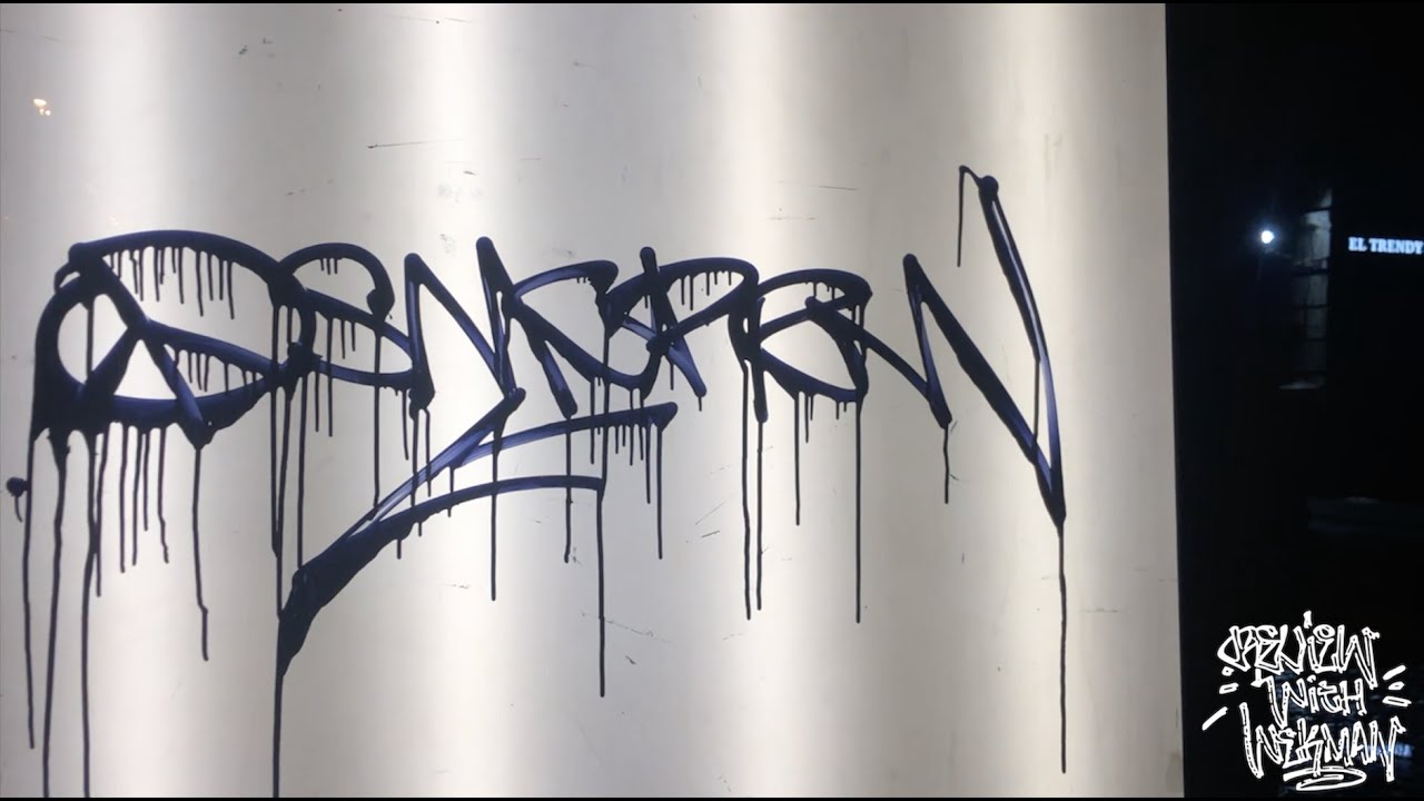 Graffiti review with Wekman // OINK ULTRA BLACK - YouTube