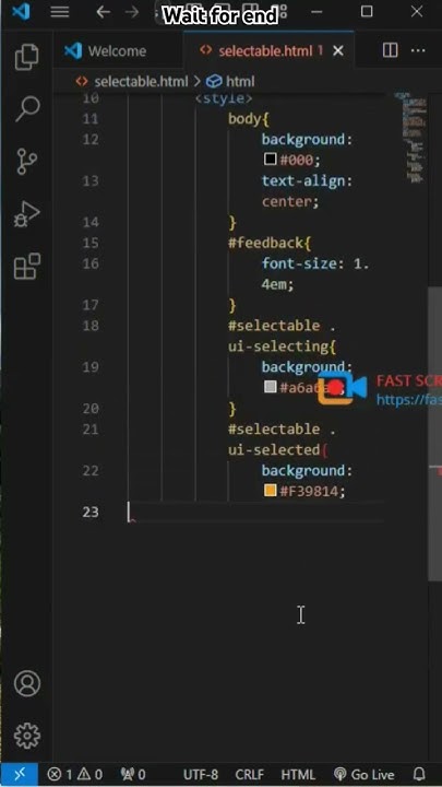 Asmr Programming Selectable List Or Div Using Jquery Ui Asmrprogramming Coding Jquery Html