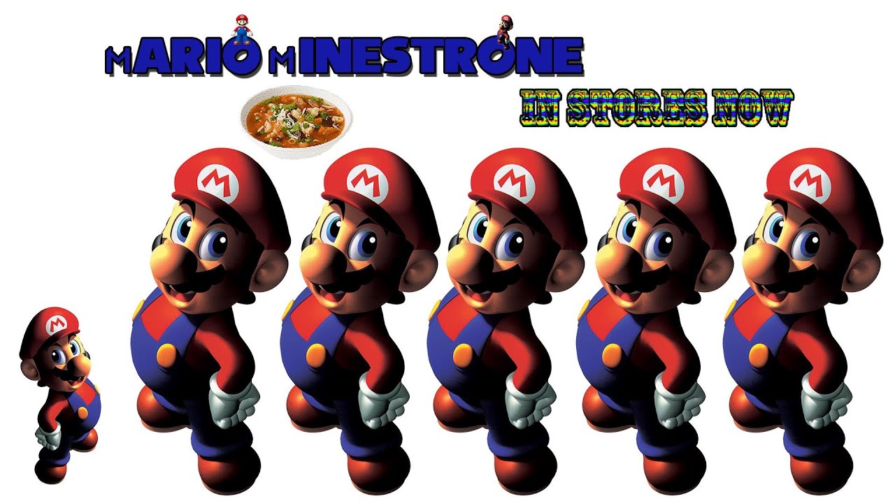 Mario Eating Minestrone - Mario Minestrone - YouTube