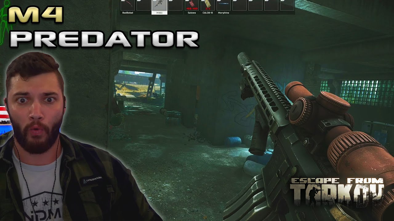 M4 PREDATOR - Full Raid - Escape From Tarkov - YouTube