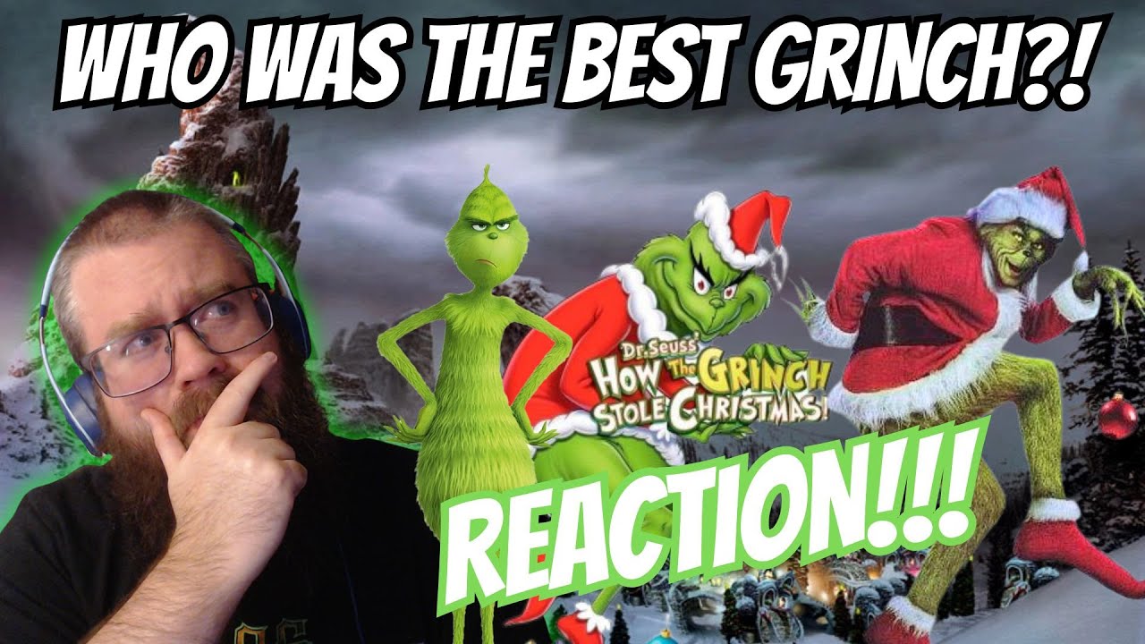 Character Voice Comparision - The Grinch! REACTION! Who Was The Best ...