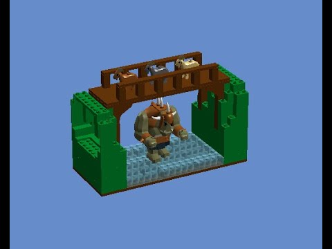 How To Build A Lego Three Billy Goats Gruff Troll Bridge Scene🇳🇴 - YouTube