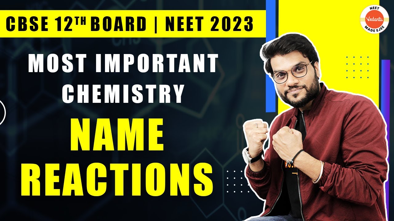Most Important NAMED REACTIONS in 1 Shot | Class 12 Chemistry | Organic ...