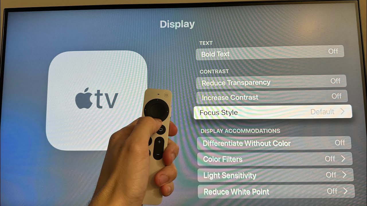 Apple TV: How to Change Focus Style Tutorial! (For Beginners) - YouTube