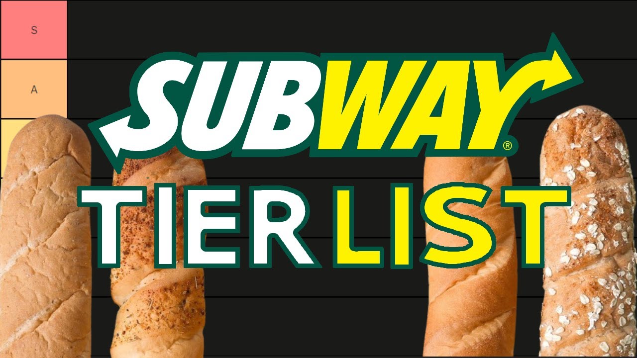 The DEFINITIVE Subway Fillings Tier List - YouTube