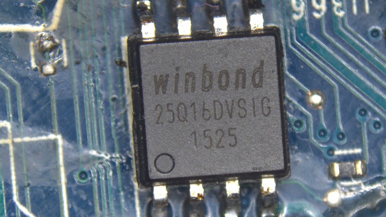 HP Elite Book Winbond 25Q16DVSIG BIOS Chipset Reprogramming & Proper ...
