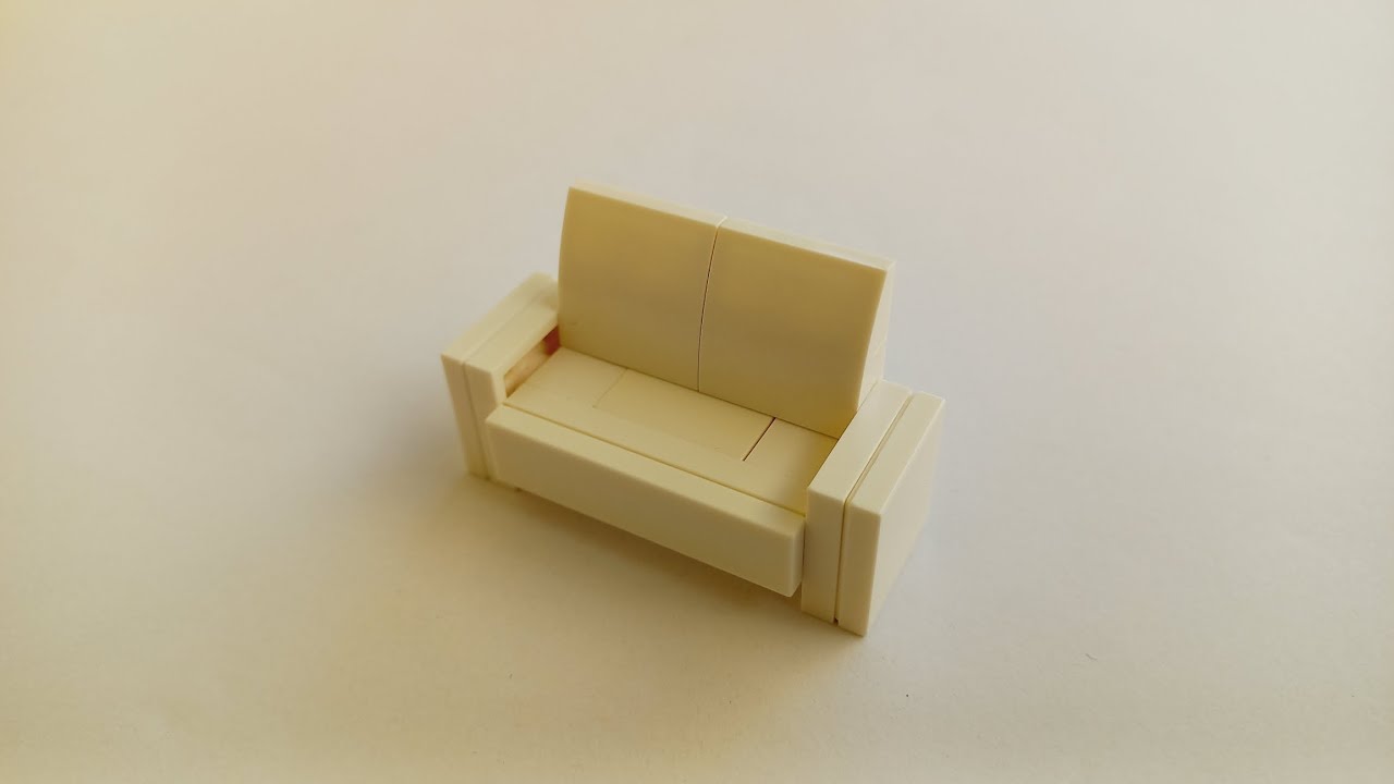 Lego - Couch - Tutorial - YouTube