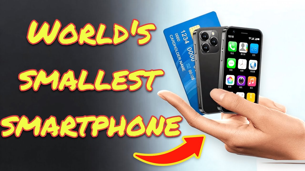 World's Smallest iPhone | Under budget Friendly - YouTube