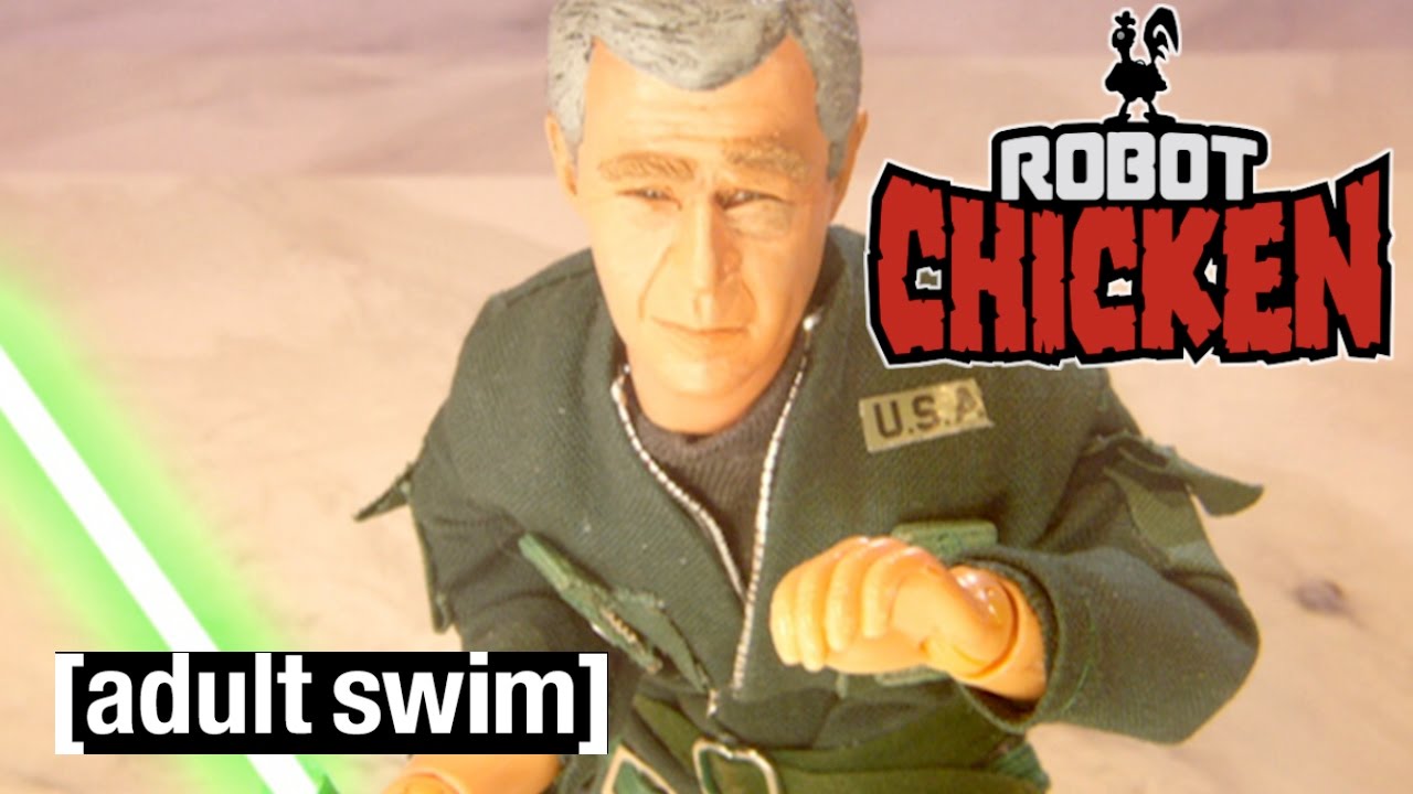 Jedi Master Bush | Robot Chicken | Adult Swim - YouTube