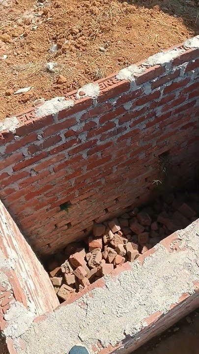 SEPTIC TANK WITH SOAK PIT CONSTRUCTION - YouTube