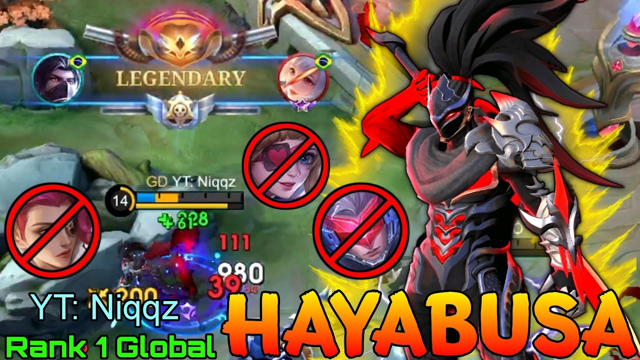 Legendary Ninja Perfect Shutdown - Top 1 Global Hayabusa by YT: Niqqz ...