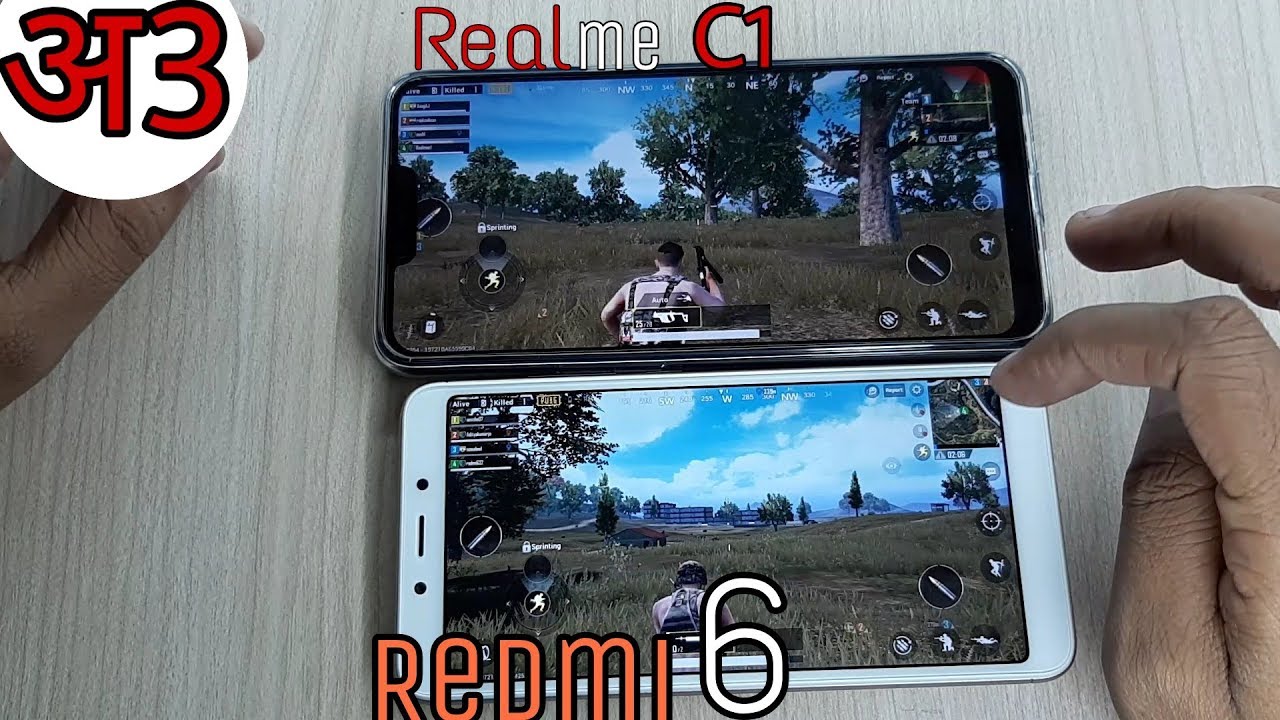 Realme C1 vs Redmi 6 Speed Test Comparison - YouTube