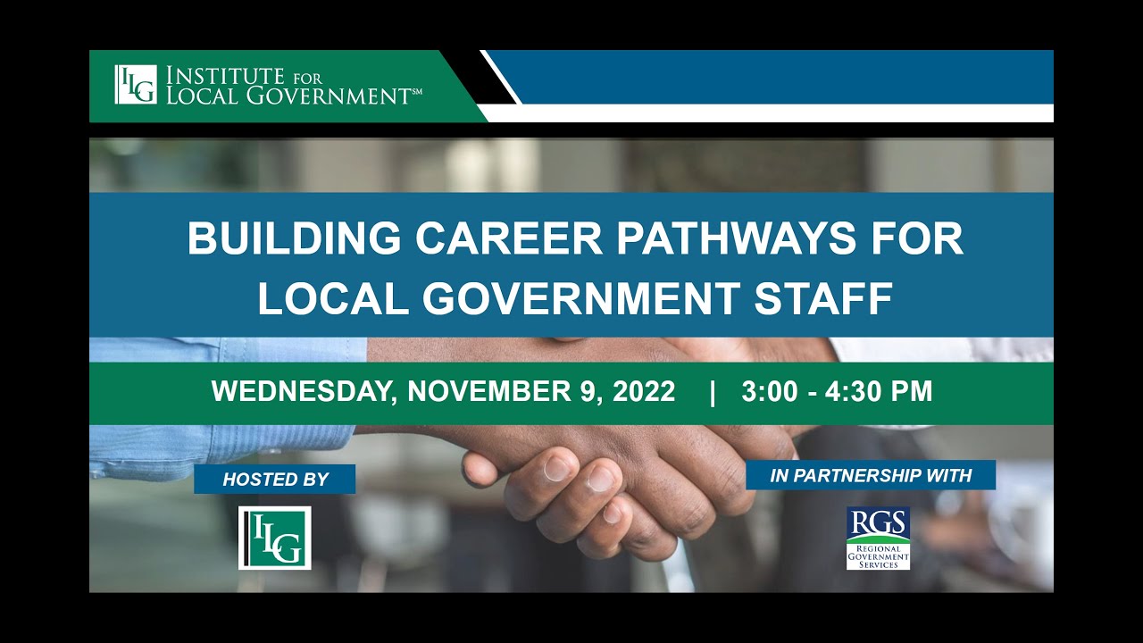 Building Career Pathways for Local Government Staff - YouTube
