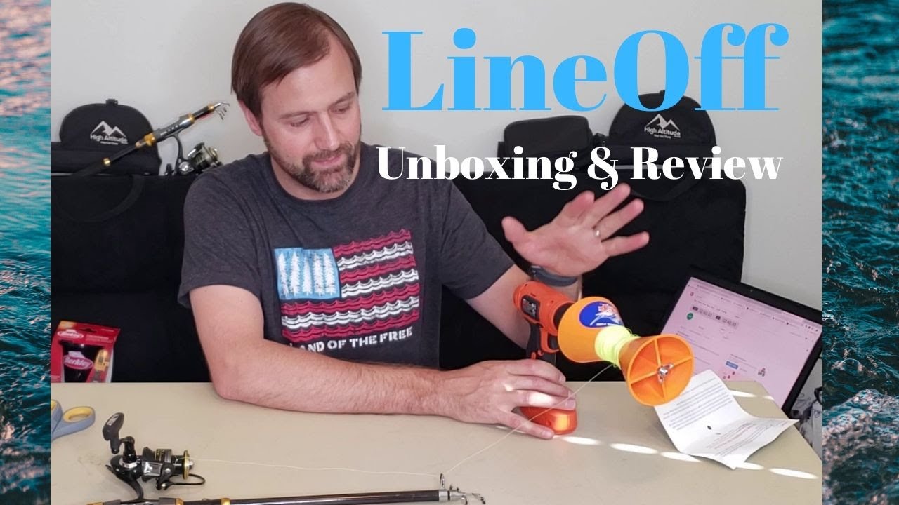 Best Fishing Line Remover Stripper: LineOff Unboxing and Review - YouTube