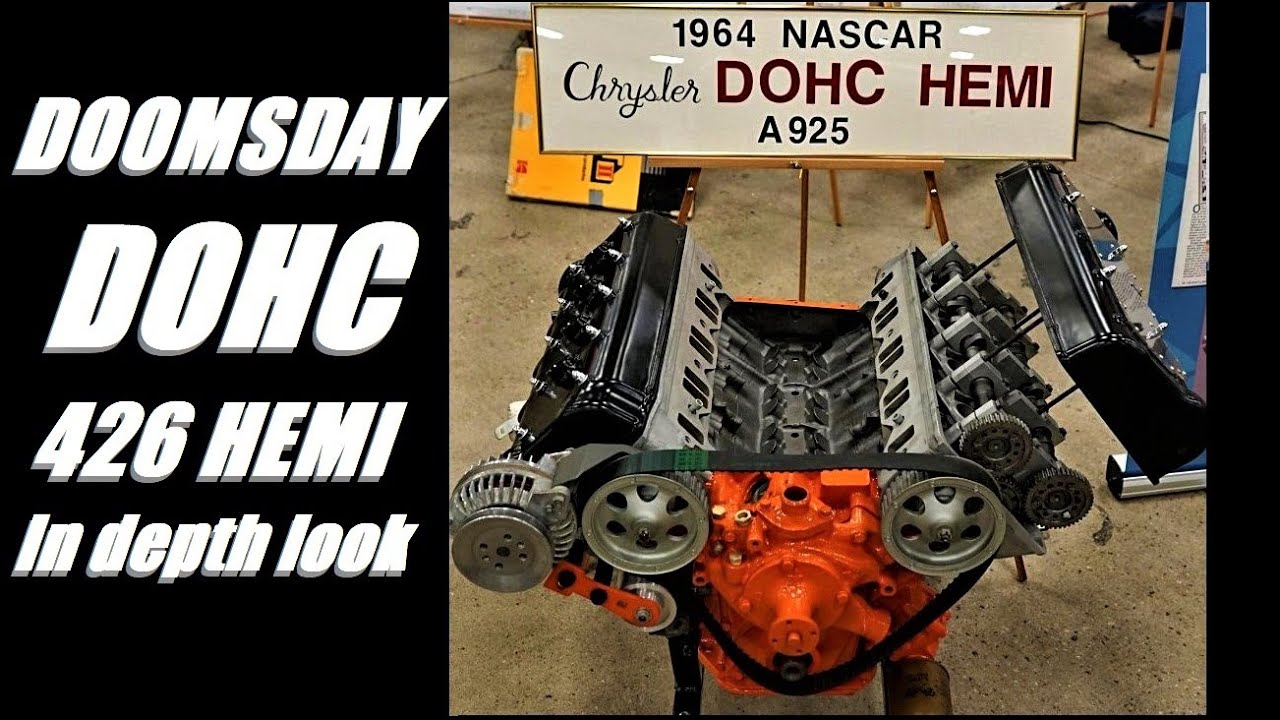 Chryslers DoomDay Machine DOHC 426 Hemi In depth Look - YouTube