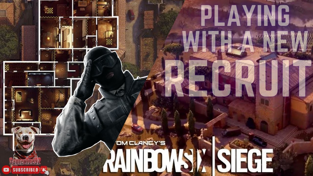 Tom Clancy's Rainbow Six® Siege┃Gameplay With A New Recruit! - YouTube