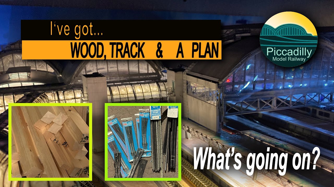 Ive got wood, track & a plan. EXTENSION PROJECT 2020/1 - planning part ...