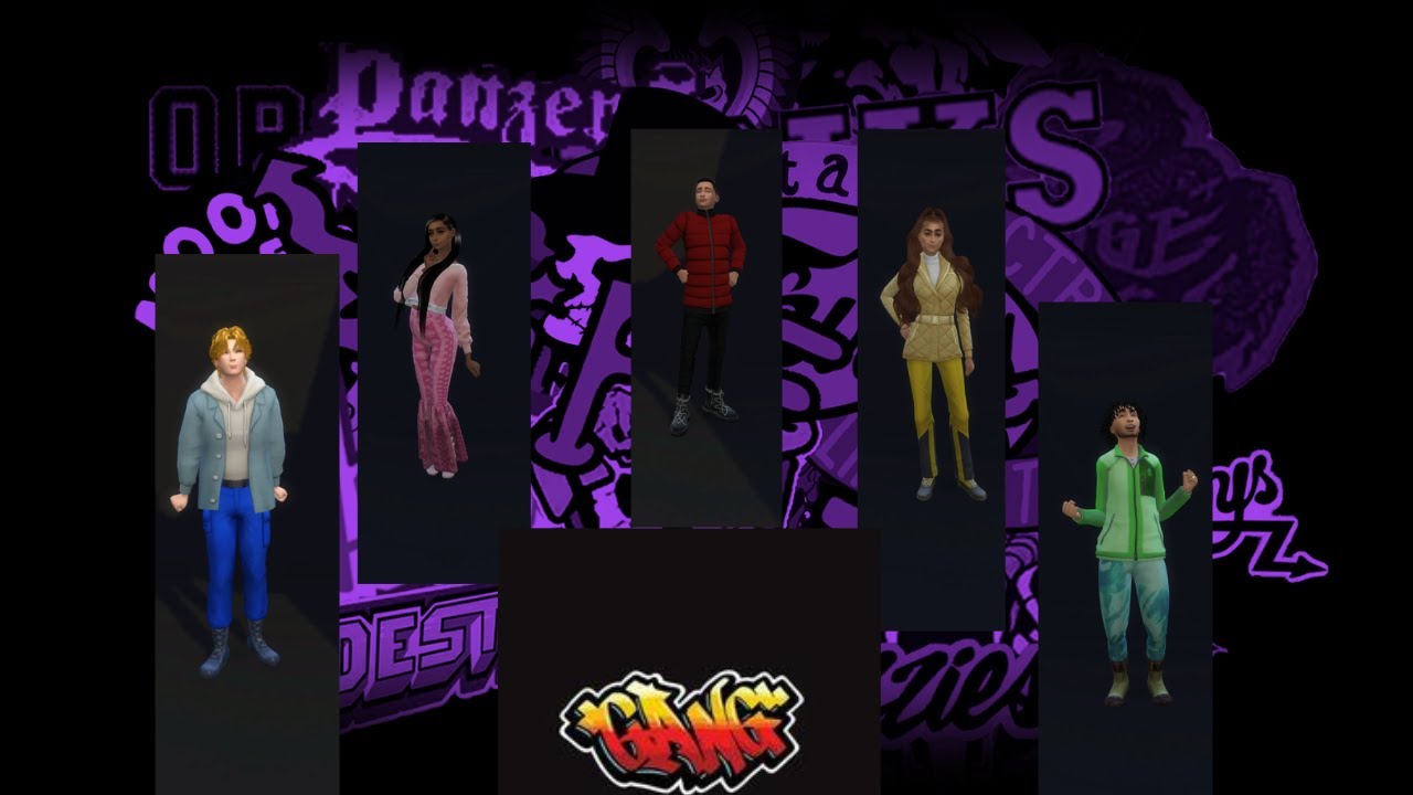 The Gang - Sims 4 Create a Sim - YouTube