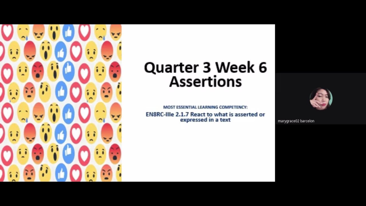 Assertions Grade 7 Youtube 5615