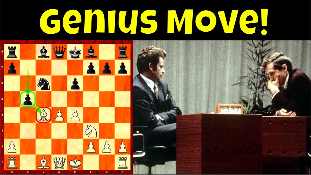 Genius move sa Opening! || GM Spassky vs. GM Fischer || World Chess ...