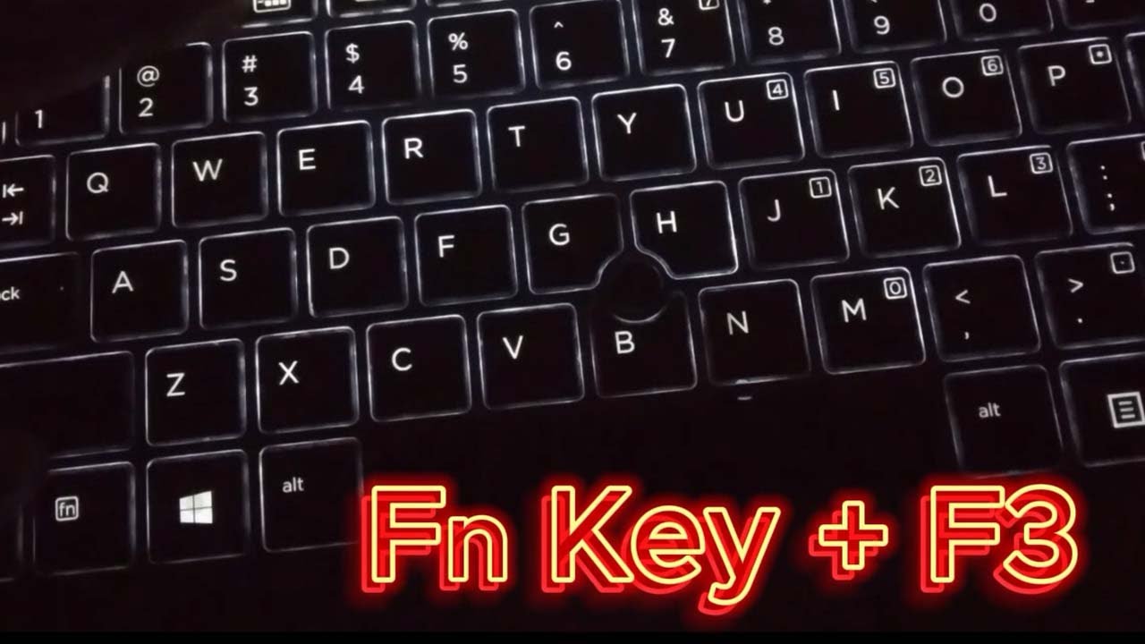 Hp Elitebook Keyboard light On Off (Enable Keyboard Backlight ...