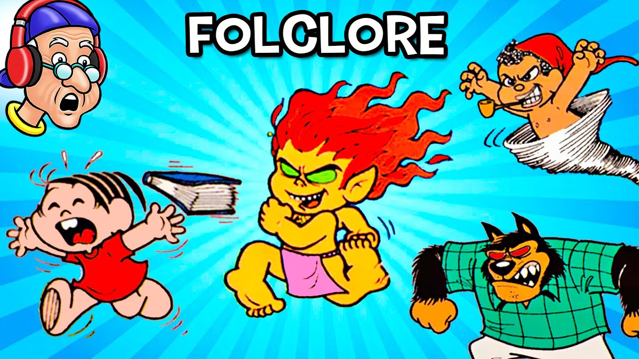 folclore | lendas do folclore brasileiro com a turma da mônica - YouTube