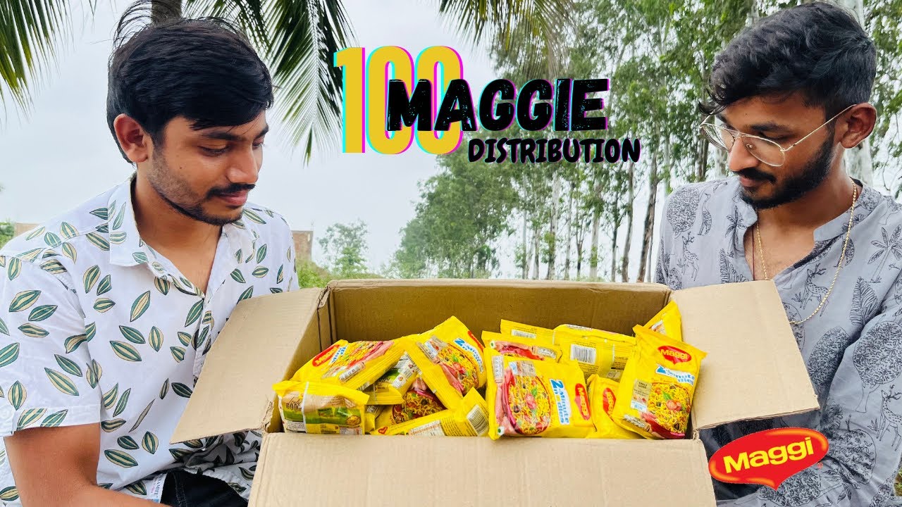 100 Maggie Packets, 100 Happy Kids: Feeding Hope One Meal at a Time! ♥️ ...