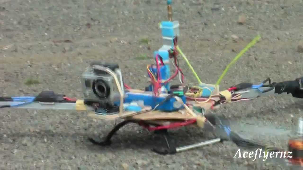Tricopter / Y Copter fpv and ground view by Ace Camera Girl ! - YouTube