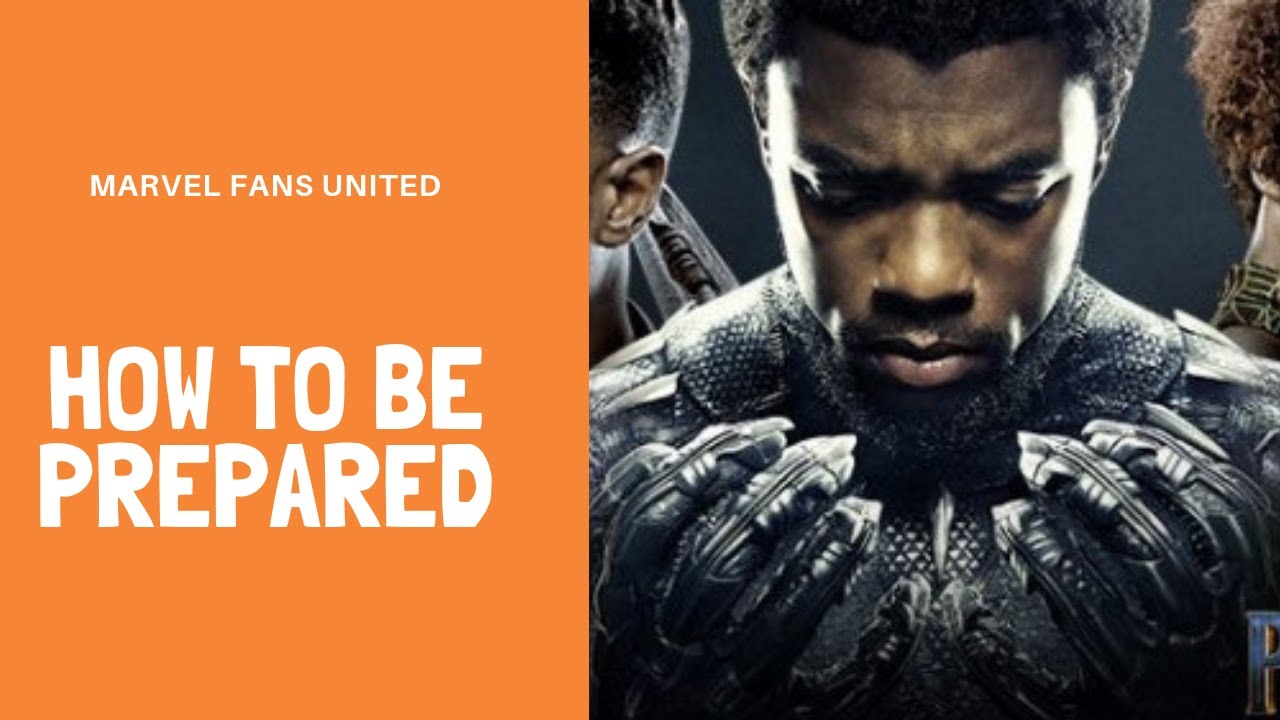 how to be prepared for BLACK PANTHER - YouTube