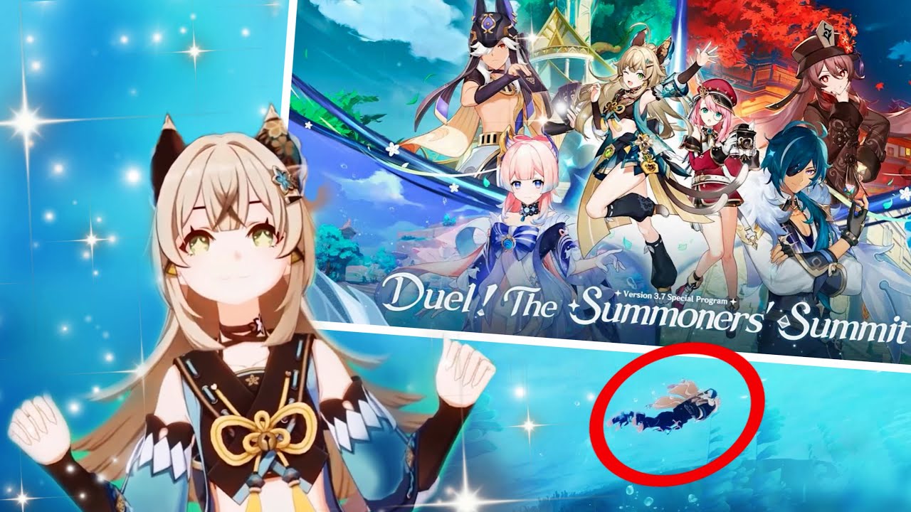 *MASSIVE* TCG UPDATE!! Fontaine Crumbs??! | v3.7 Special Program Reaction Genshin Impact - YouTube