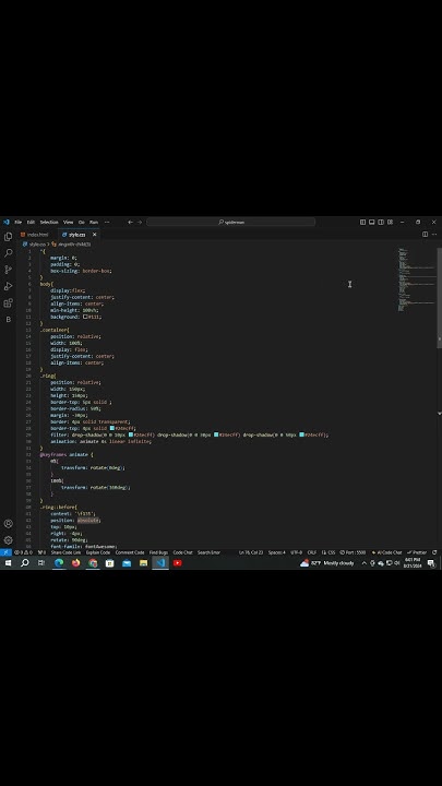 Css Animation Icon Spinner Coding Webdevelopment Youtube
