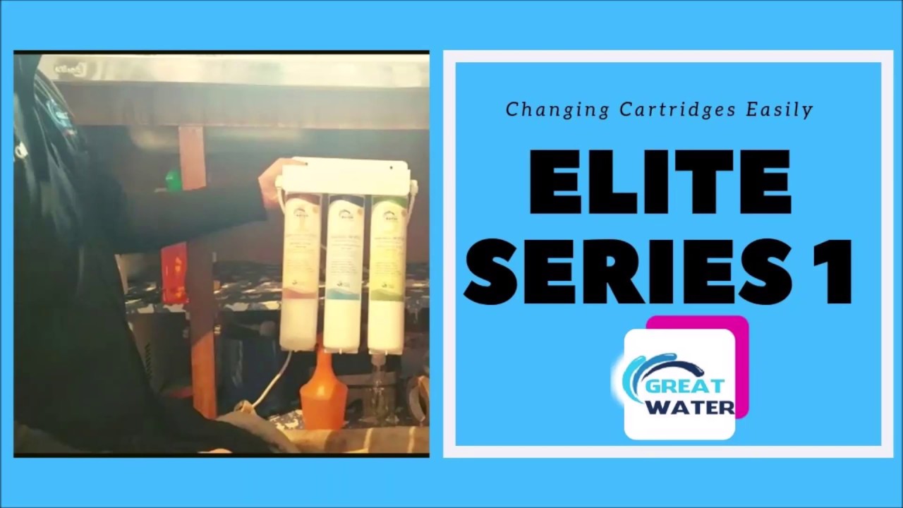 Great Water Filters Elite Series 1- 3 Stage water filter system ...