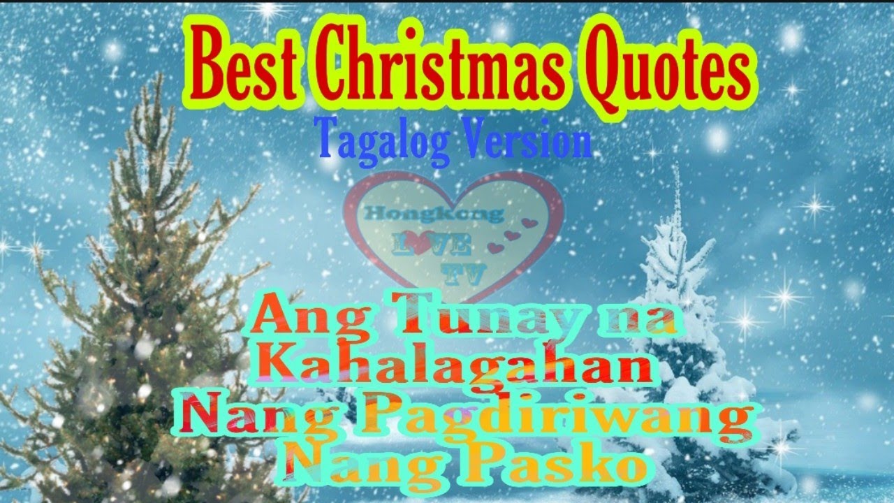 Tagalog Christmas Quotes Mateo 23:12 #tagalogverses