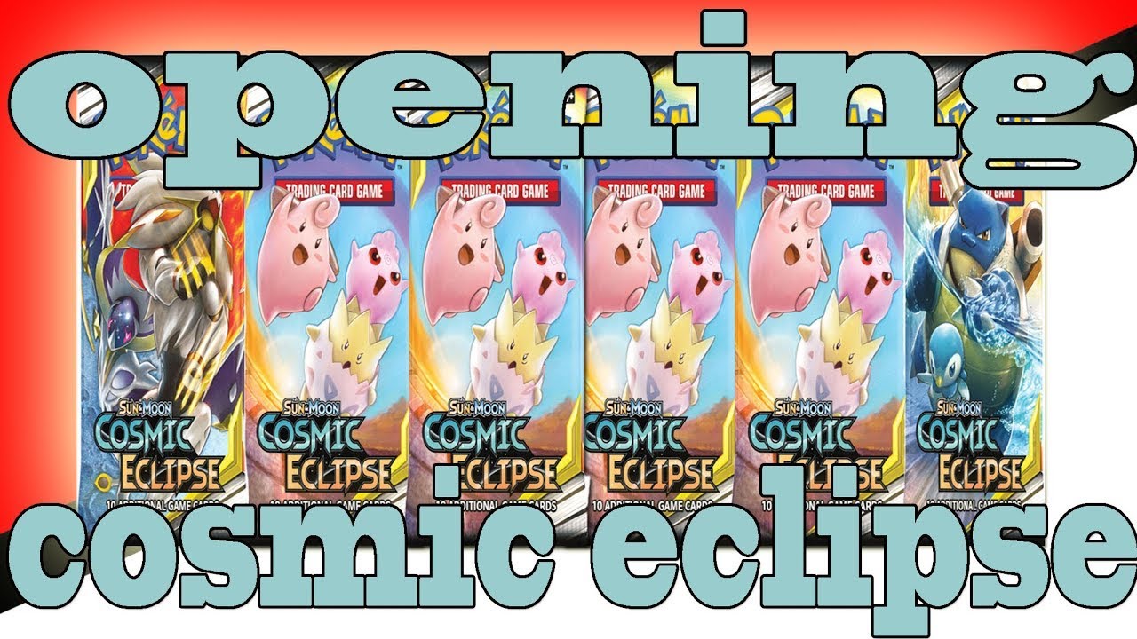 Opening More Cosmic Eclipse Packs - YouTube