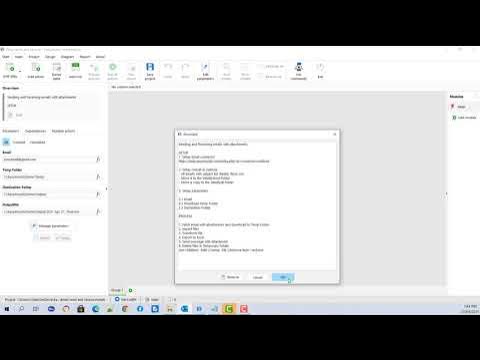 Sending and Receiving Emails with Attachments with EasyMorph - YouTube