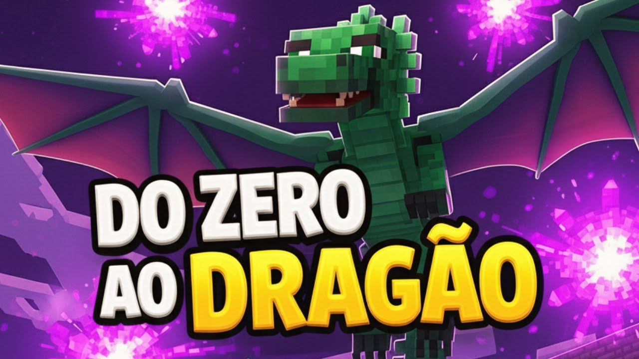 JOGAMOS DO ZERO AO DRAGÃO – SERÁ QUE CONSEGUIMOS? | MINECRAFT - YouTube