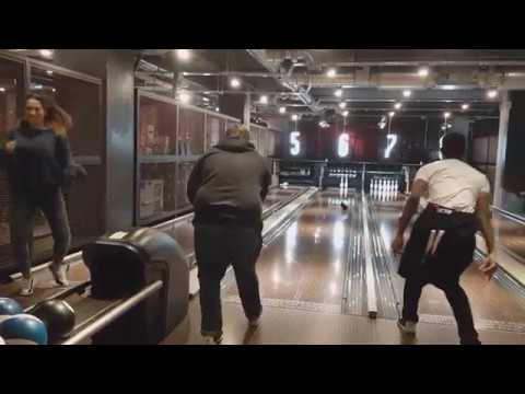 Bowling with dance - YouTube