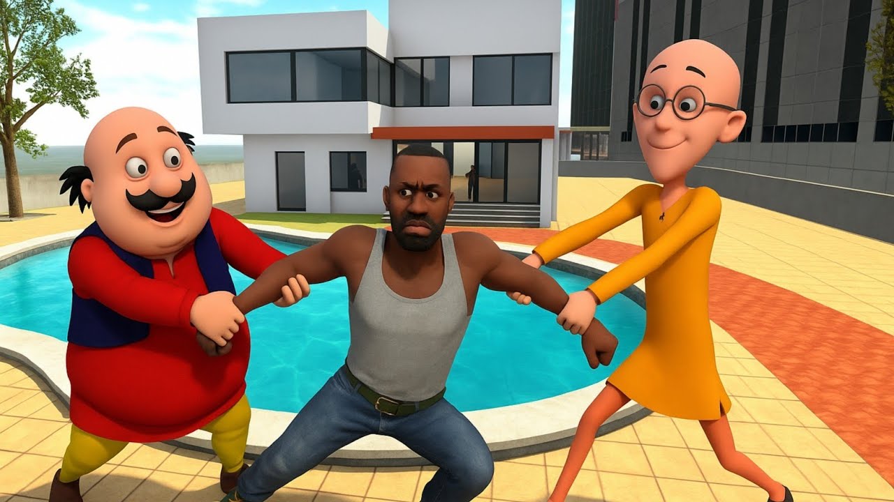 Motu Patlu Came Back to Indian Bike Driving 3D - YouTube