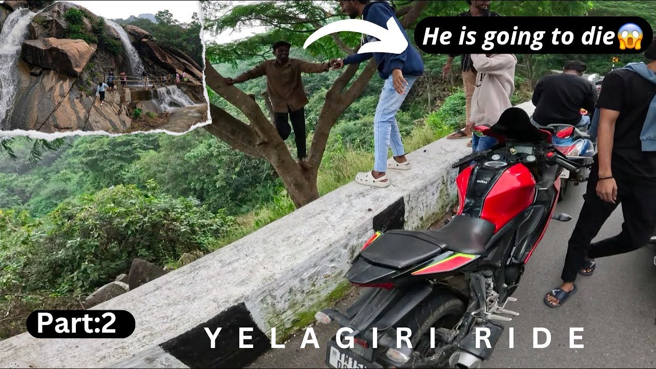 He is going to die😱 | Part 2 | yelagiri ride | GoPro charging drain | # ...